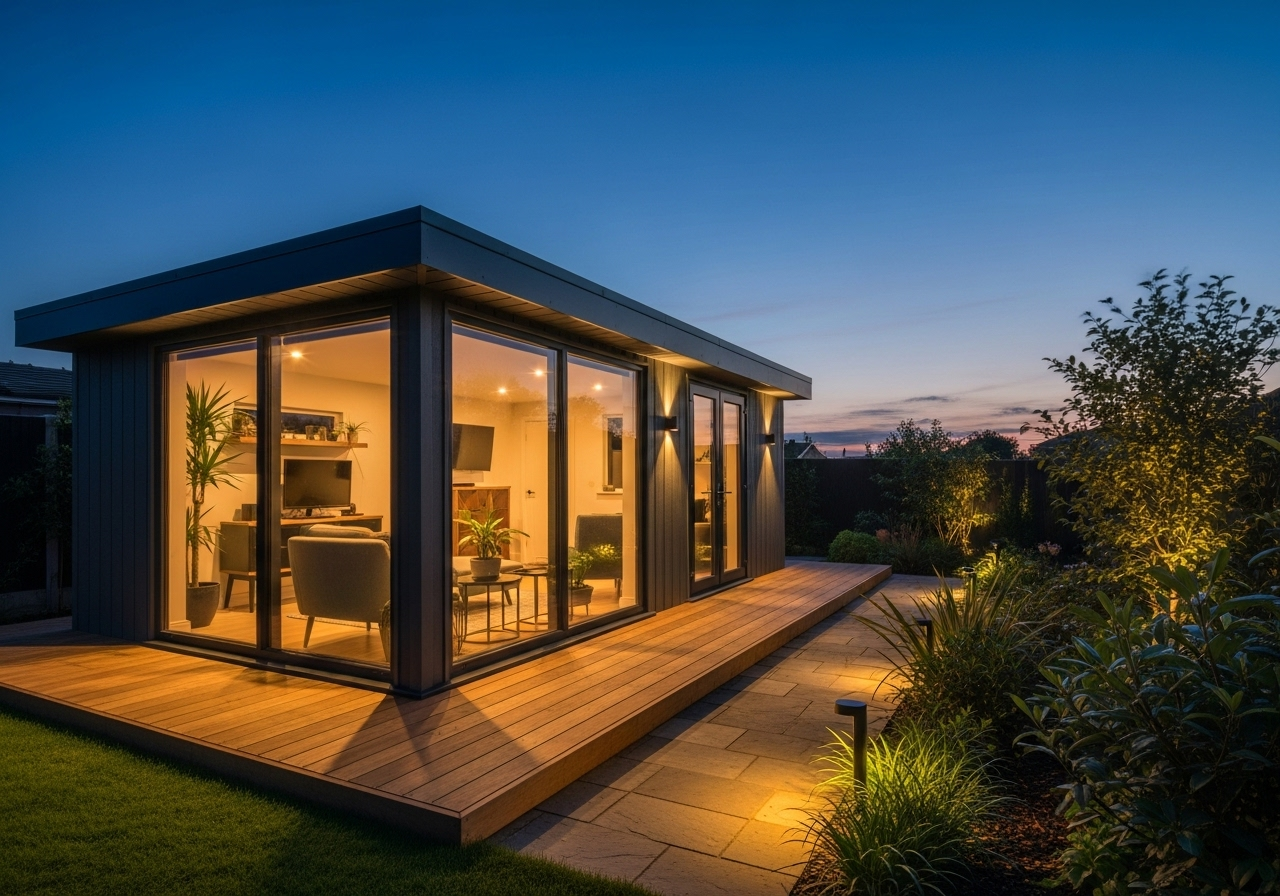Garden Rooms Northamptonshire | Modular Offices & Extensions | PROPER ...
